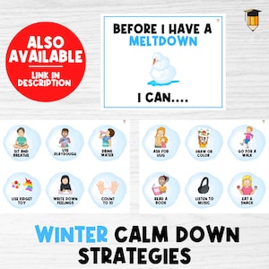 CALM DOWN STRATEGIES | Deep Breathing | Grounding | Poster | Coping ...