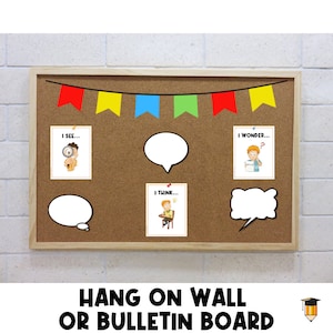 I See, I Think, I Wonder | Wonder Wall | Classroom Poster | Wall Decor ...