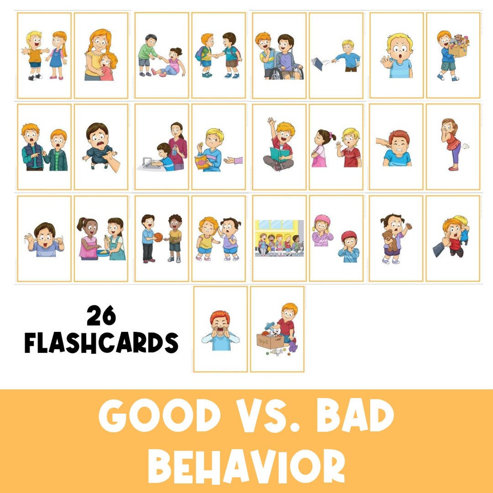 Good Vs Bad Choices | Social Skills | Sorting Activities | Autism | ABA ...