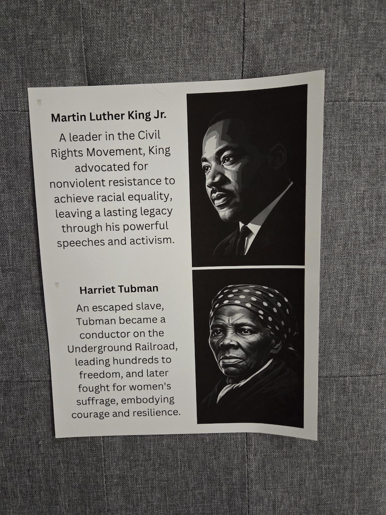 Black History Printable Posters | Bulletin Board Display | Black ...