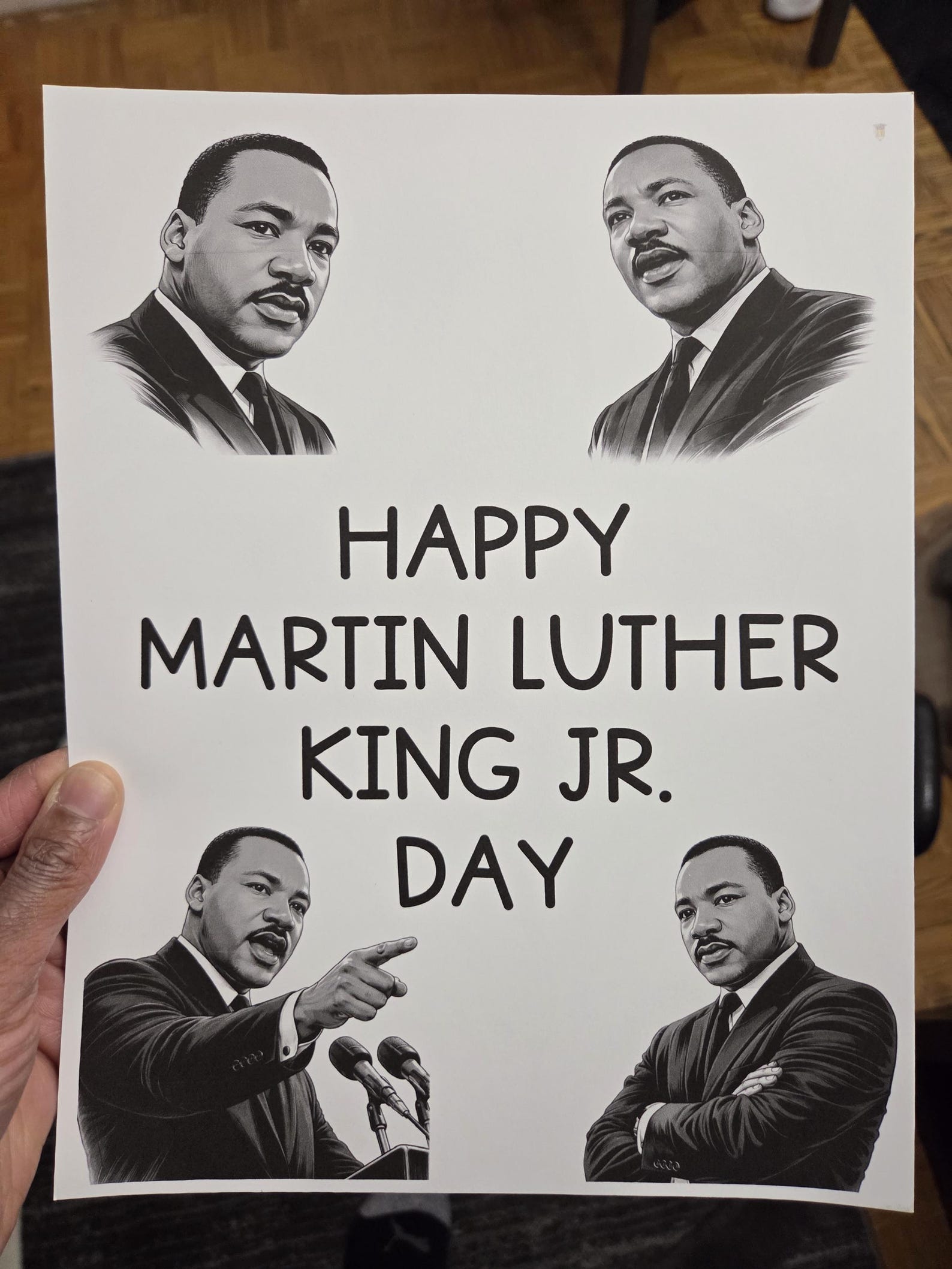 Martin Luther King Jr. Day | Bulletin Board | Black History Poster ...