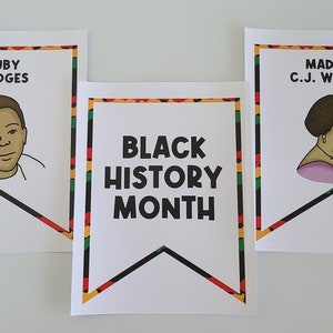 Black History Posters & Quotes | Bulletin Board Display | Black History ...