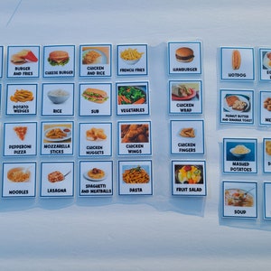 MINI PHYSICAL COPY: 167 Food Cards | Real Pictures | Food Pictures ...