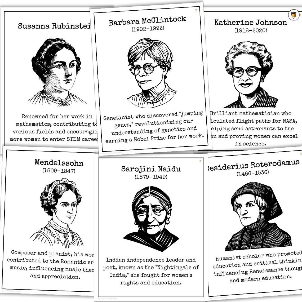 70 Women's History Posters | Herstory | Bulletin Board Display | Women ...