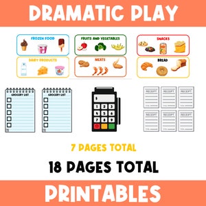 Grocery Store | Dramatic Play | Shopping | Pretend Play | Preschool and ...