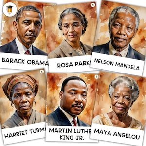 30 Black History Posters | Bulletin Board Display | Black History Decor ...