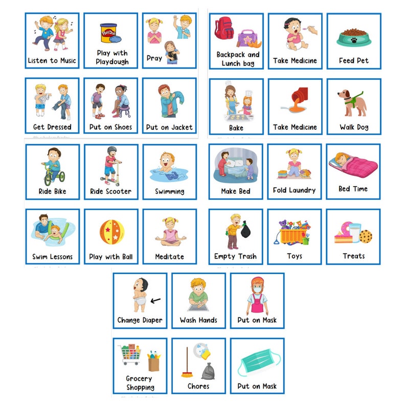 First Then Board Visual Aid Visual Schedule Toddler | Etsy First Then Board Visual Aid Visual Schedule Toddler | Etsy