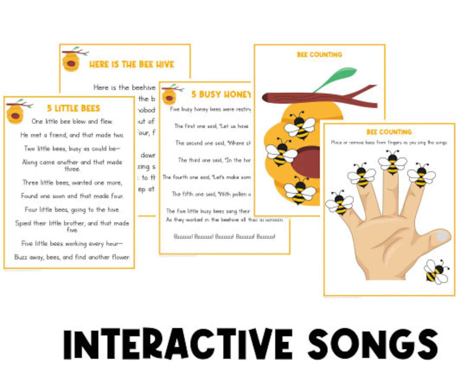 NURSEY RHYMES BUNDLE | Song Lyrics | Toddler and Preschool Activities ...