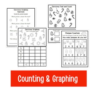 Christmas Worksheet Bundle | Christmas Busy Book | Homeschool ...