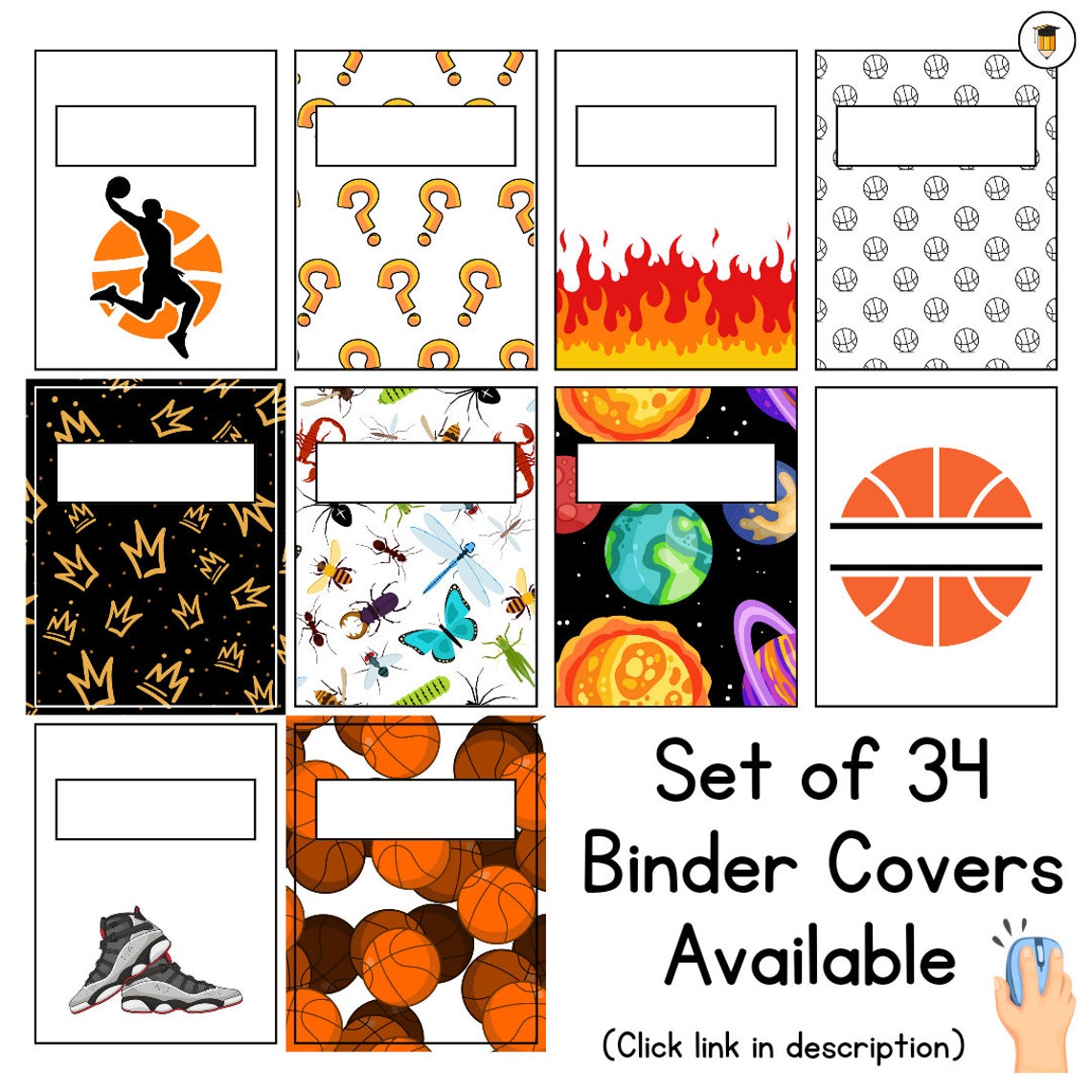 GAMER Binder Cover and Spine | Binder Cover for Kids | Back to School ...