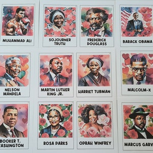 10 Valentine's Day Posters | Black History Poster | Bulletin Board ...