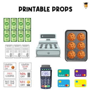 COOKIE SHOP Dramatic Play Shopping Pretend Play - Etsy