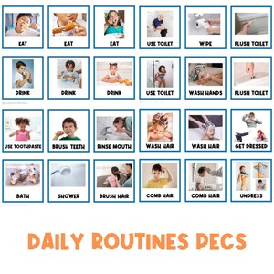REAL PICTURES: First Then Board Visual Aid Visual Schedule Toddler ...