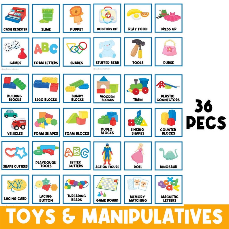 TOYS AND MANIPULATIVES First Then Board Visual Aid - Etsy