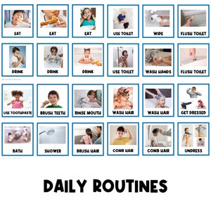 REAL PICTURES: First Then Board | Visual Aid | Visual Schedule ...