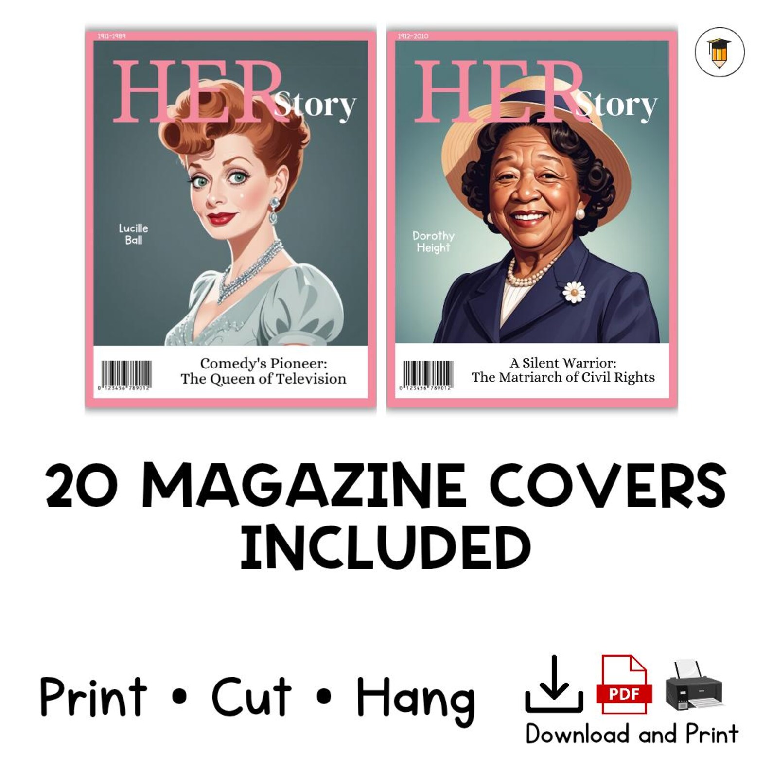 20 Women's History Posters | Herstory | Bulletin Board Display | Womens ...