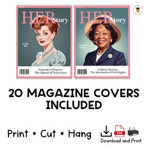 20 Women's History Posters | Herstory | Bulletin Board Display | Womens ...