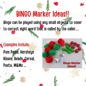 Kindergarten Sight Words | Christmas Activities for Kids | Christmas ...