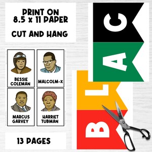 Black History Month Flashcards | Bulletin Board Display | Black History ...