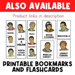 PHYSICAL COPY: Black History Picture Card | Bulletin Board Display ...