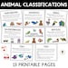 Animal Classification: Habitats | Animal Sorting | Animal Activities ...