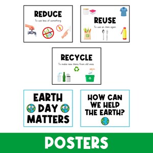 EARTH DAY BUNDLE | Bulletin Board | Science | Earth Day | Flashcards ...