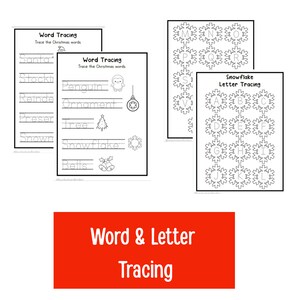 Christmas Worksheet Bundle | Christmas Busy Book | Homeschool ...