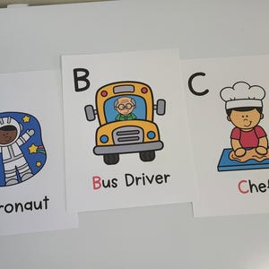 A to Z Community Helpers | Alphabet Posters | ABC Posters | Classroom ...