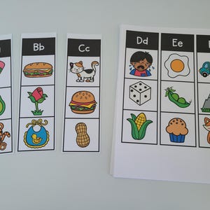 CVC Beginning Letter Sounds | Printable Kindergarten Phonics | Literacy ...