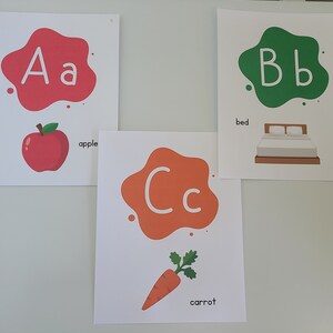 A-Z Posters | Alphabet Posters | Classroom Decor | ABC | Preschool ...