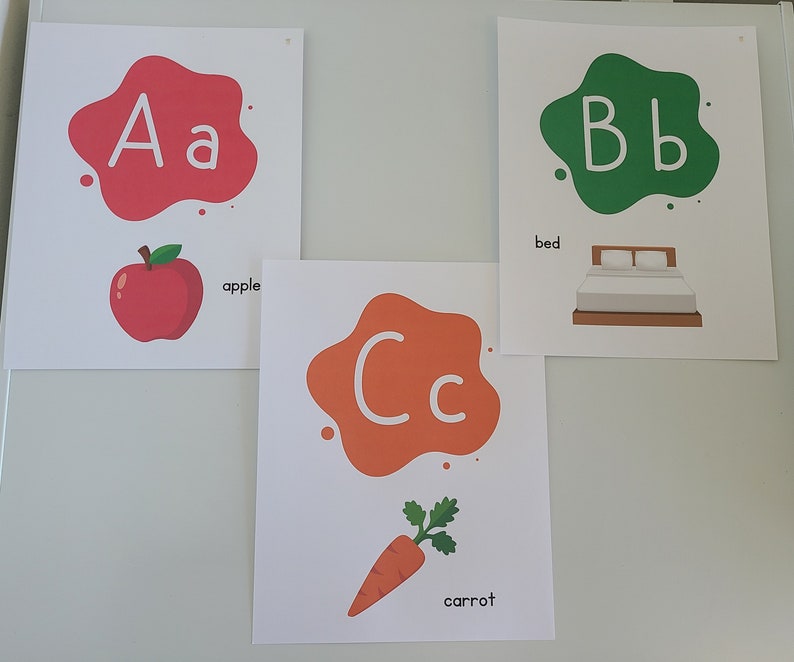 A-Z Posters | Alphabet Posters | Classroom Decor | ABC | Preschool ...