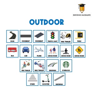 1 BOARD + 111 PICTURE CARDS | First Then Visual Aid | Visual Schedule ...