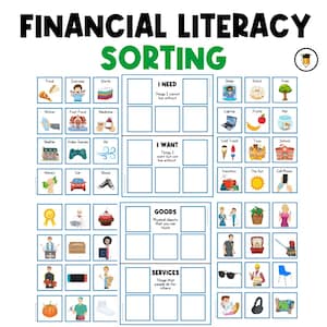 ALL FINANCIAL LITERACY | for Kids | Money | Infographic | Learn About ...