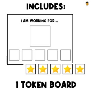 PHYSICAL COPY: Reward Chart | Behavior Chart | Visual Aid | Incentive ...