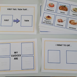REAL PICTURES: 167 Food Cards + 3 Choice Boards | Food Visual Aid ...