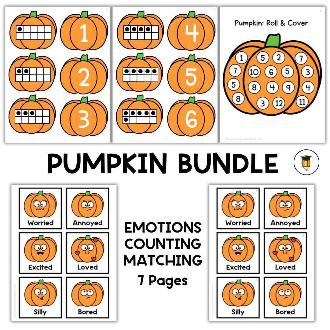 Pumpkin | Emotions | Flash Cards | Flashcards for Kids | Halloween ...