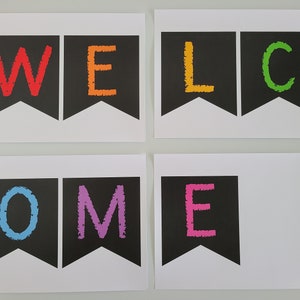 WELCOME BANNER | Printable Welcome Banner | Back to School Banner ...