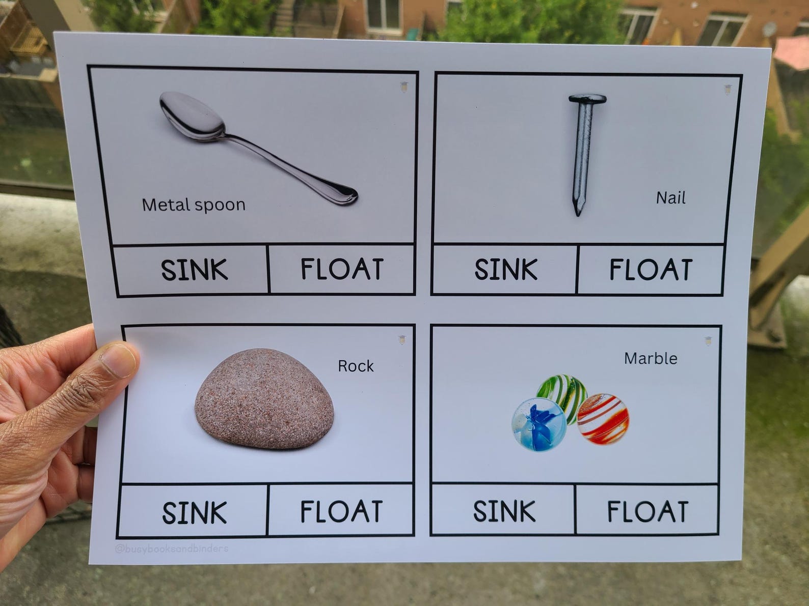 32 Sink or Float Task Cards | Observation Skills | Science Experiment ...