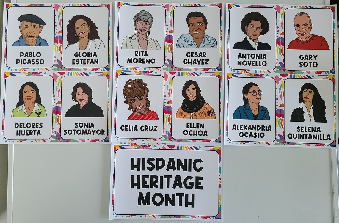 Hispanic Heritage Month | Printable Banner | Bulletin Board | Classroom ...