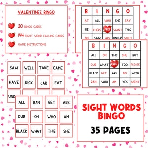 88 Valentine's Day Worksheet Bundle | Busy Book | Homeschool Printables ...