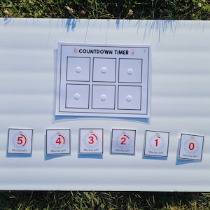 VISUAL TIMER BOARD | Countdown Cards | Behavior Visuals | Classroom ...