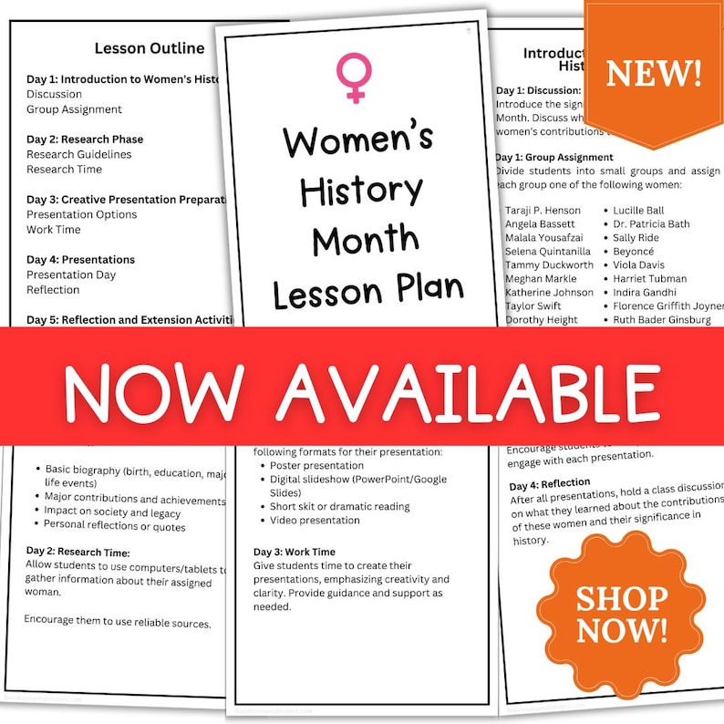 40 Women's History Month Posters | Bulletin Board Display | Women's ...