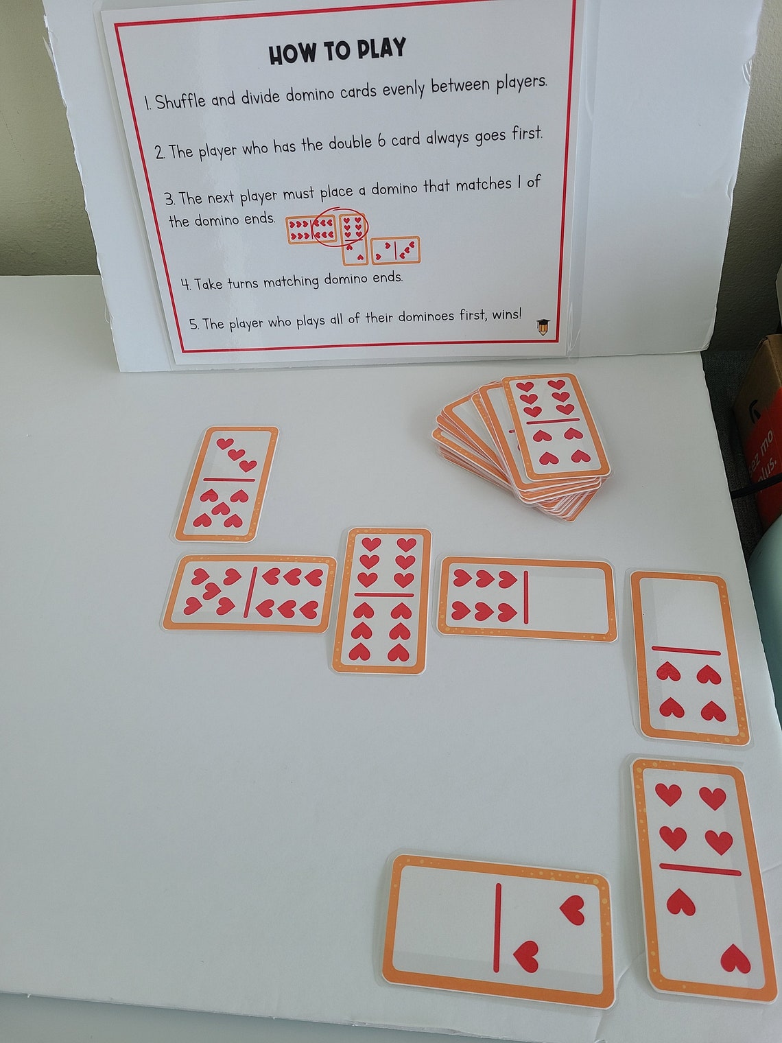 PRINTABLE DOMINOES | Valentine's Day | Games | Busy Book | Printables ...