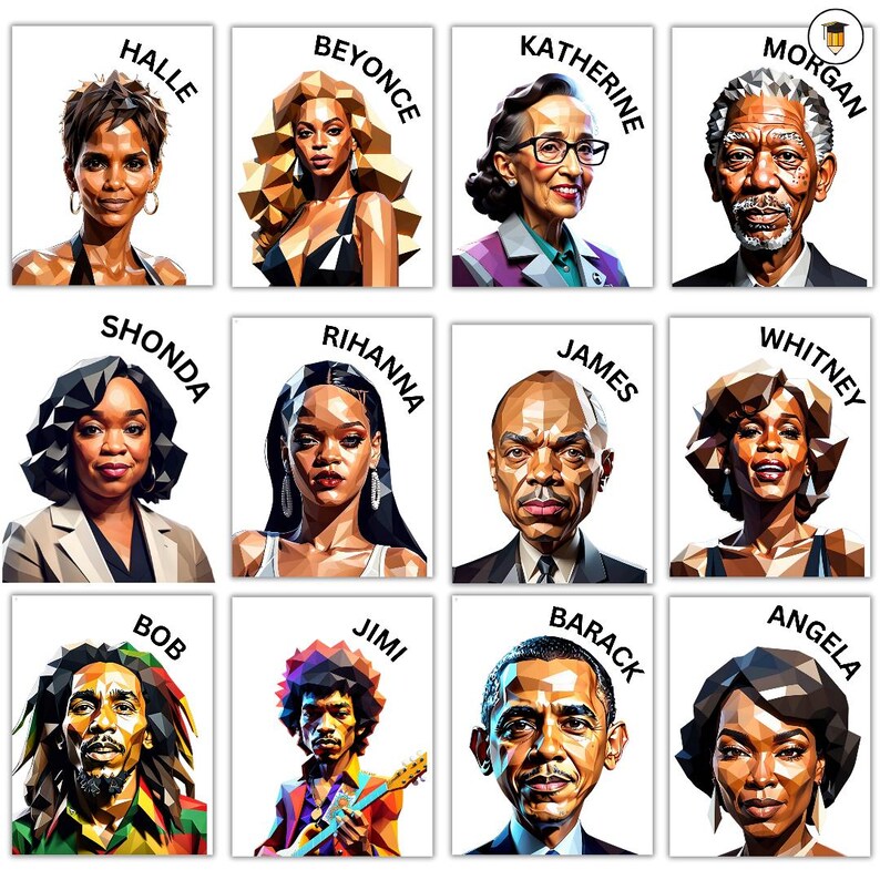 60 Black History Posters | Bulletin Board Display | Black History Decor ...