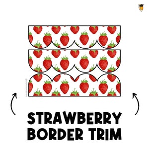 STRAWBERRY Bulletin Board | Summer Theme | Visual Schedule | Display ...