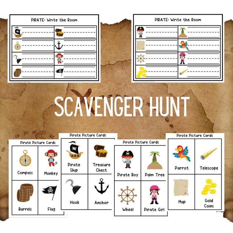 Preschool Pirate Activities | Busy Book | Pirate Printable | Math ...
