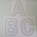 POLKA DOT Alphabet Bulletin Board Lettering | Back to School ...
