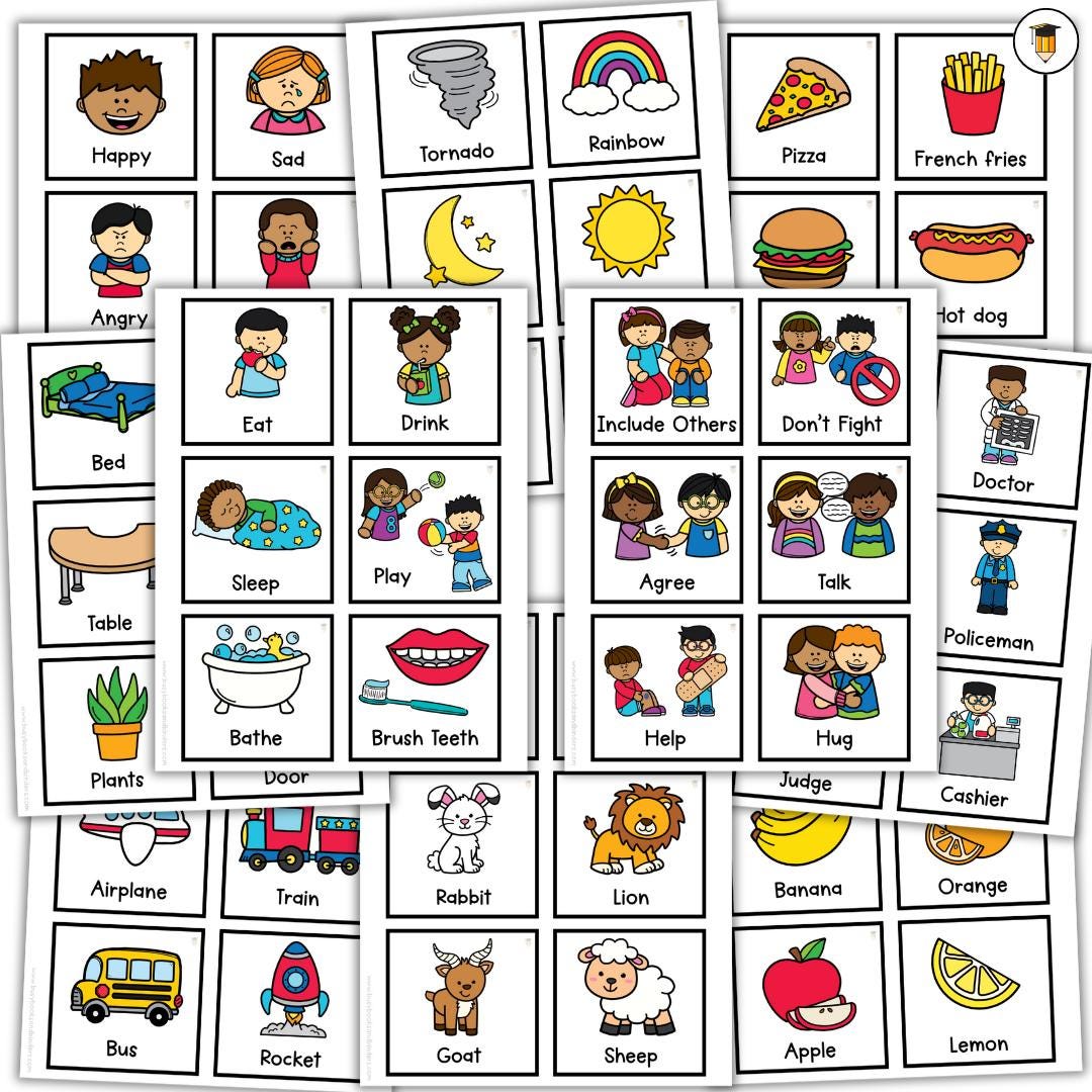 200 Picture Cards | First Then | Visual Aid | Schedule | Adult | Senior ...
