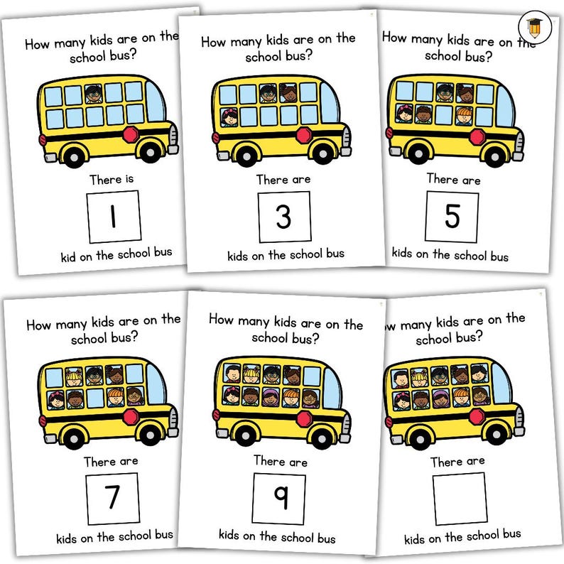 Number Matching | Counting | Numbers | 1 to 10 | Preschool | Toddler ...