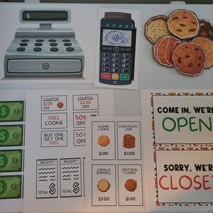 COOKIE SHOP | Dramatic Play | Shopping | Pretend Play | Preschool ...